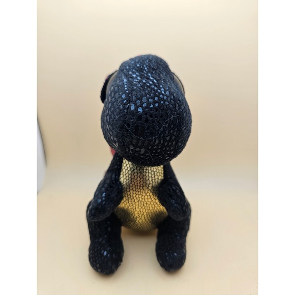 Ty | Toys | Ty Beanie Boos Grindal Dragon Plush Sparkle Black Red Gold ...